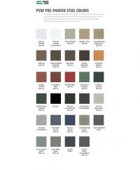 EXPLORE YOUR COLOUR OPTIONS - Soare Contracting - Metal Roofing